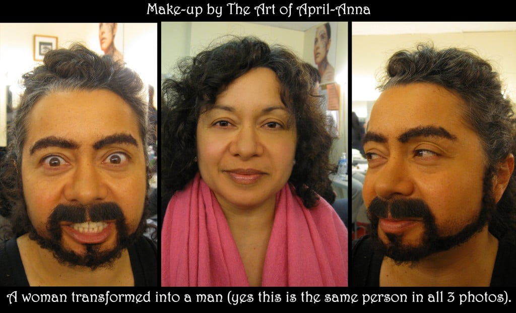 woman transformed into a man - The Art of April-Anna